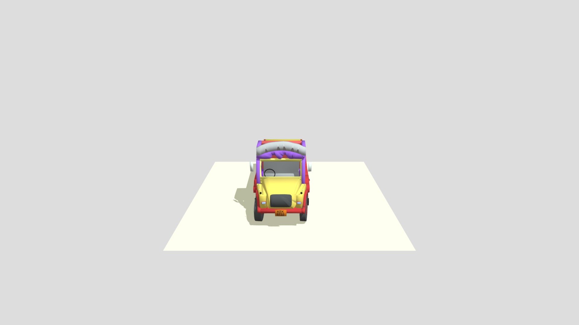 Indian Truck | Tata SE Lorry 3D Model - Download Free 3D model by ...
