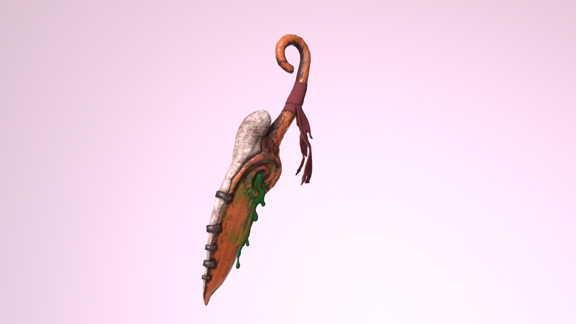 Lignum dens poison dagger - 3D model by sidartalei [b86cdee] - Sketchfab