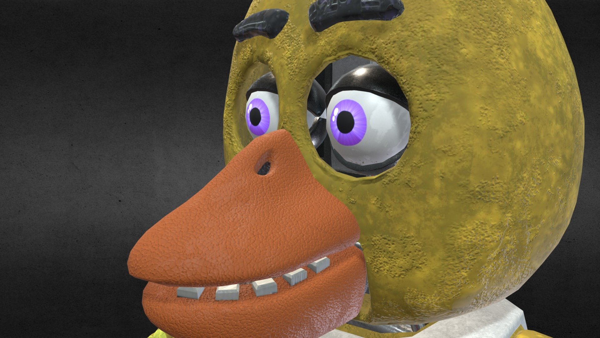 Chica - Five Nights at Freddy's 1 - 3D model by Axolotl10000000 ...