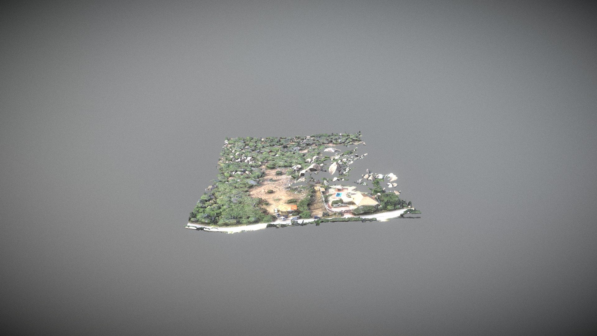 Ayo Terrein Simplified 3d Mesh - Download Free 3D model by ...