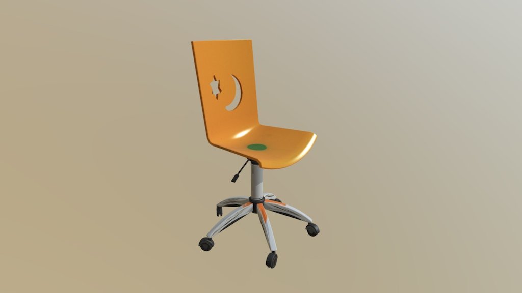 Moon Star Chair - 3D model by siavash.arfaei [b871040] - Sketchfab