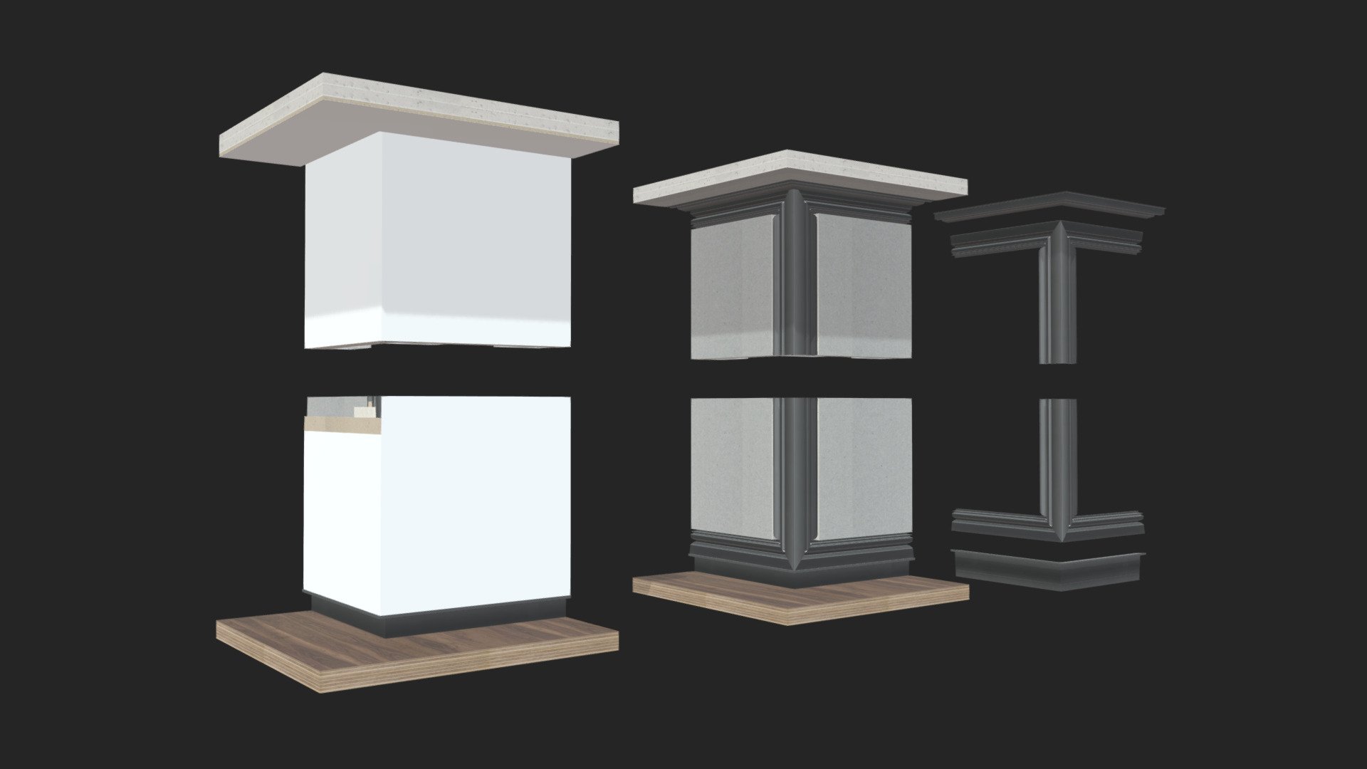 S06 阳角组角B(RBB) - 3D model by HEYI_2023 [b871336] - Sketchfab