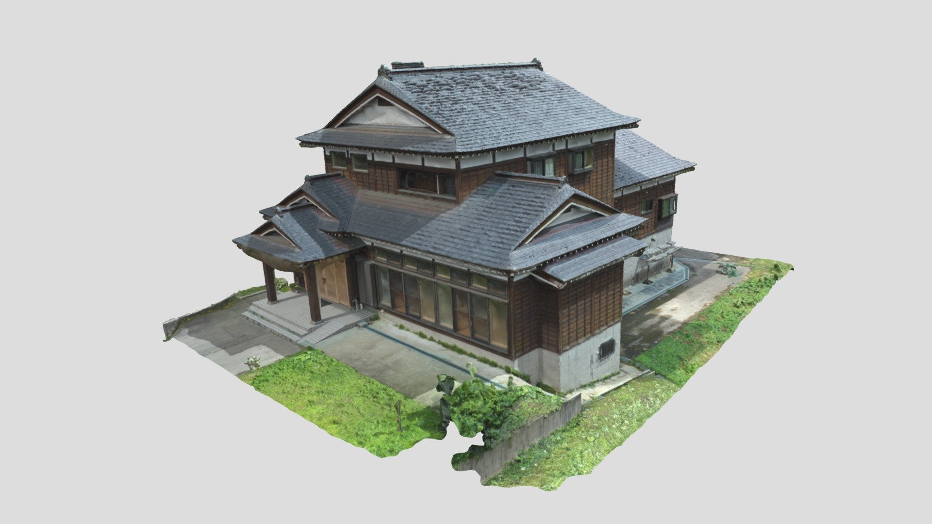 Japanese House - 3D model by uavnorth [b874712] - Sketchfab