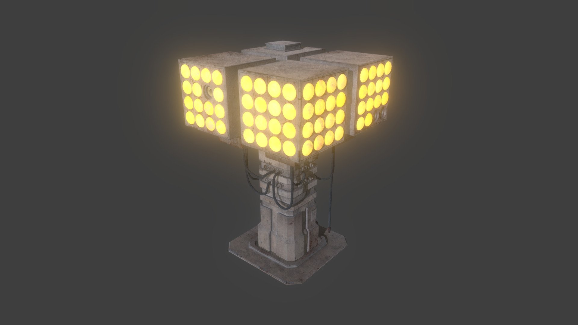 Sci-Fi Processing Station - 3D model by Art-Teeves [b8758d6] - Sketchfab