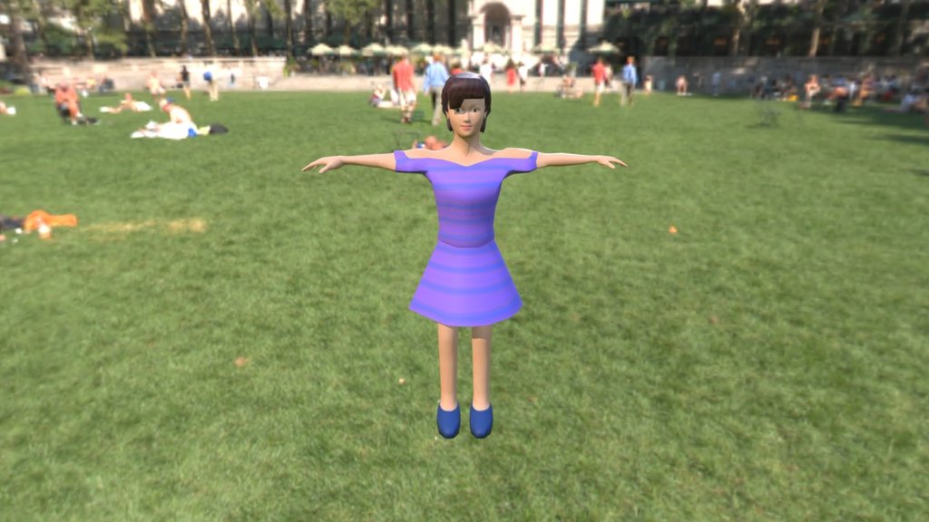 "Phoebe" -- preliminary model - 3D model by DaveLH [b879835] - Sketchfab