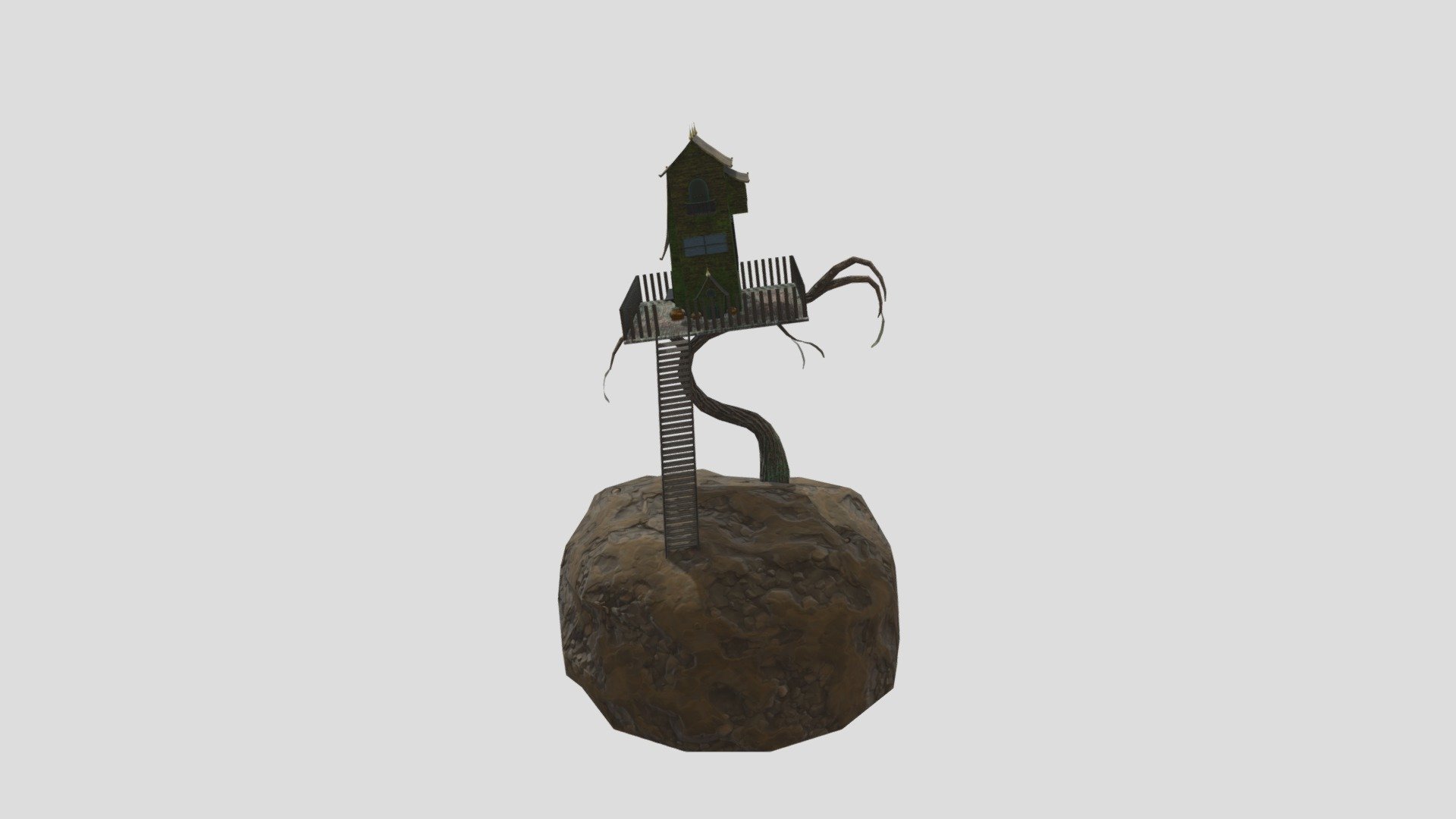 Tree house - 3D model by Nicoleta12 [b879852] - Sketchfab