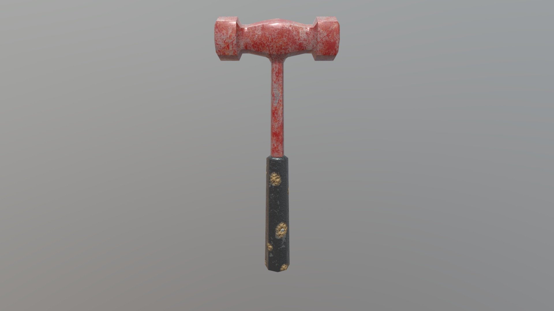 Rusty Hammer - 3D model by C10.Loser [b879df5] - Sketchfab