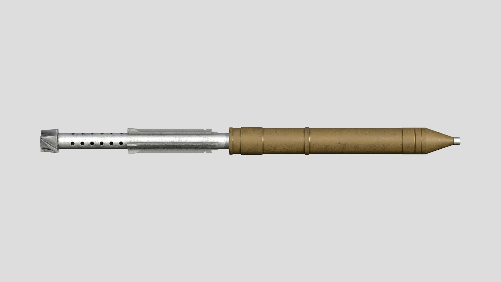 RPG Rocket OG7-40mm - 3D model by ICRCVR [b87b558] - Sketchfab