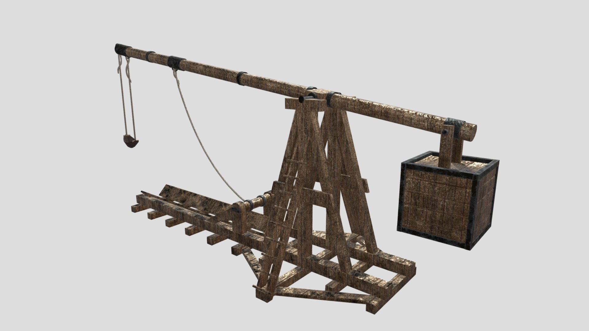 Trebuchet - Download Free 3D model by BahamutFierce [b87ea7a] - Sketchfab