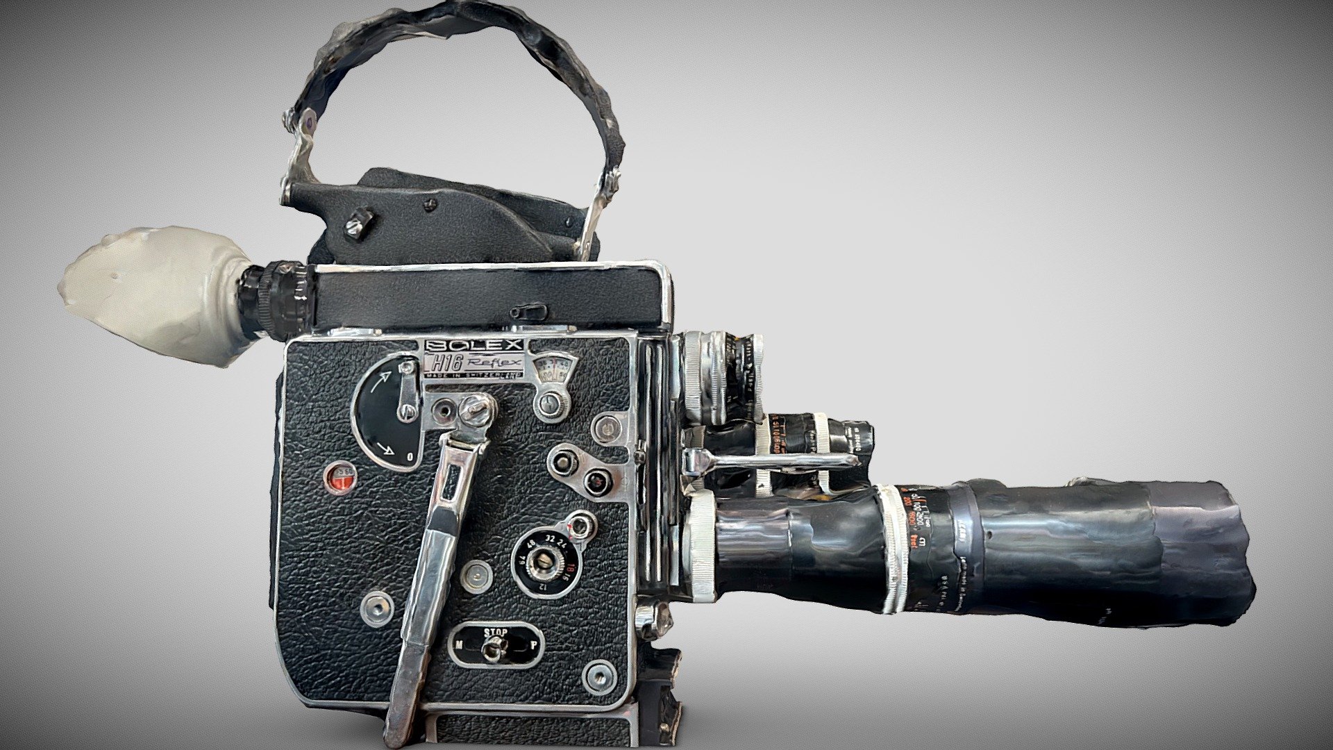 Bolex old camera photogrammetry - Buy Royalty Free 3D model by Alex ...