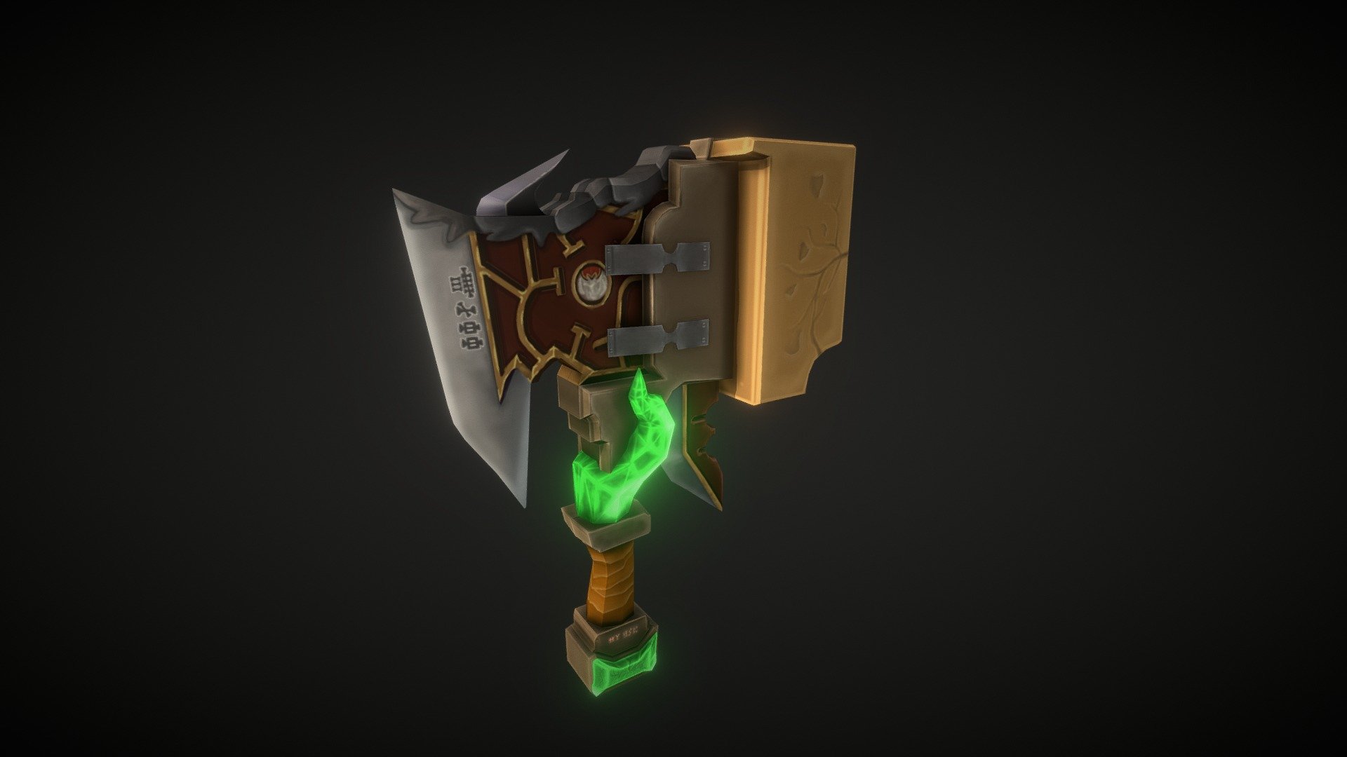 Custom World of Warcraft weapon - 3D model by Yoni_Borny [b8809dc ...