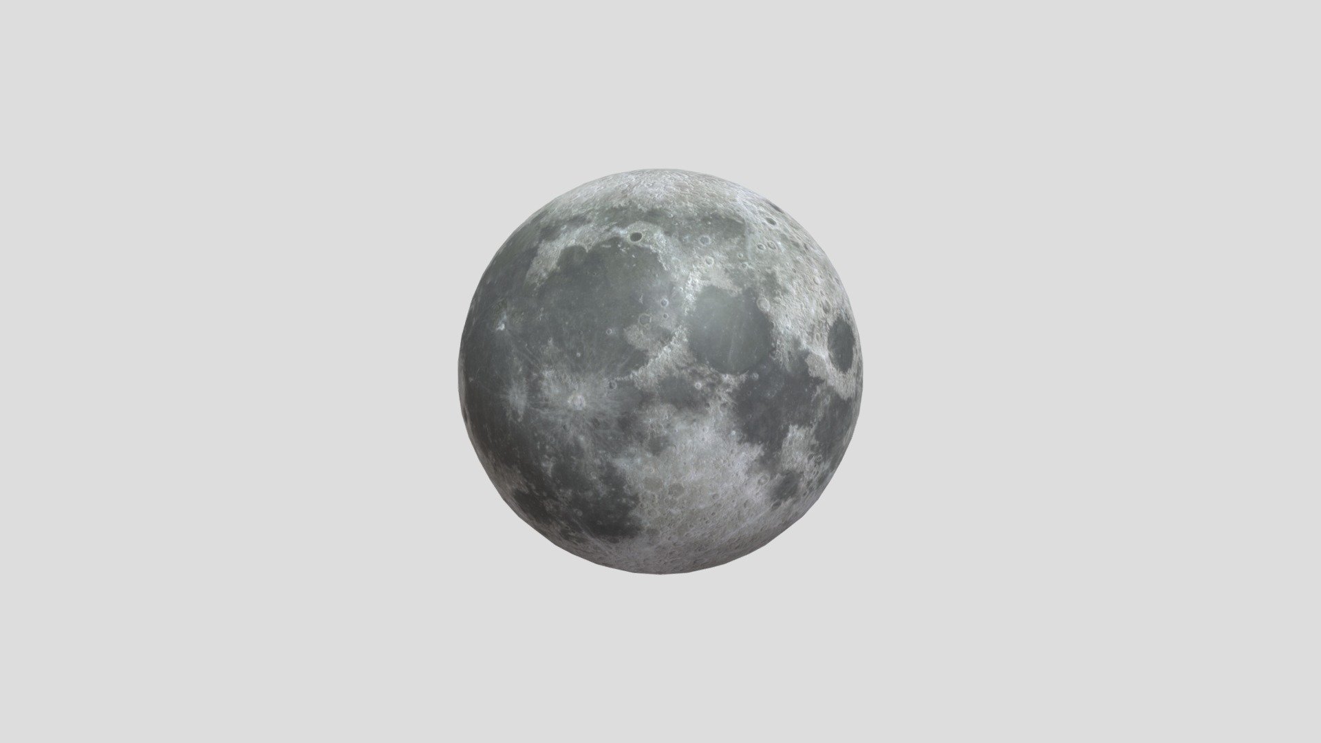 8k_moon - Download Free 3D model by S_way [b880ec9] - Sketchfab