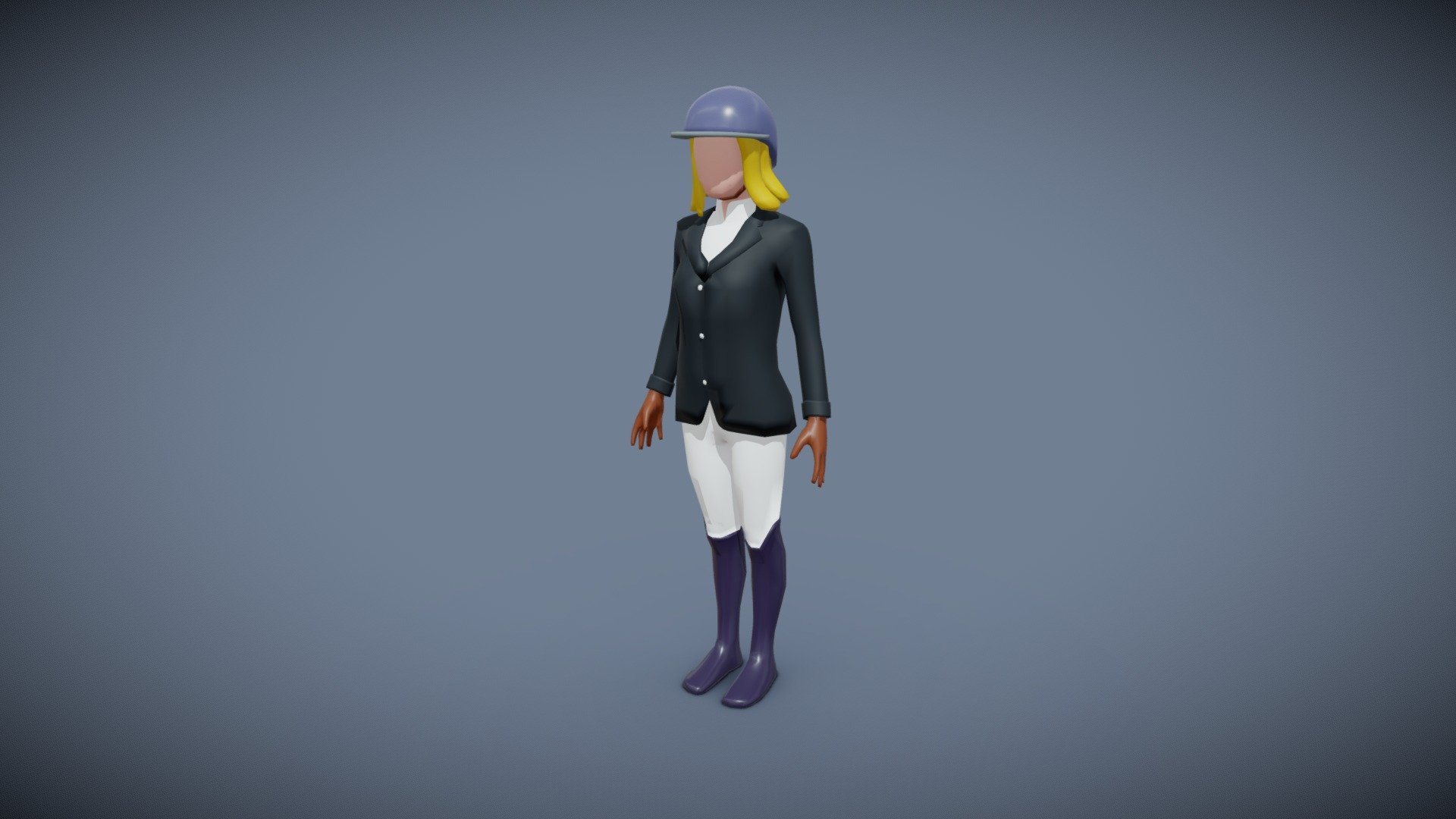 HORSE RIDER BASE CHARACTER - Buy Royalty Free 3D model by TankStorm ...