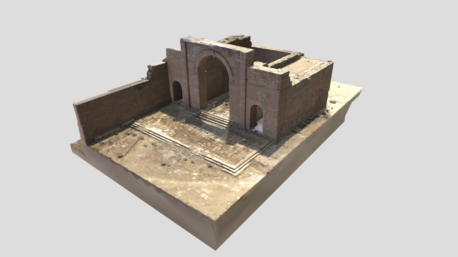 Sima Temple - 3D model by Qaflab [b88156b] - Sketchfab