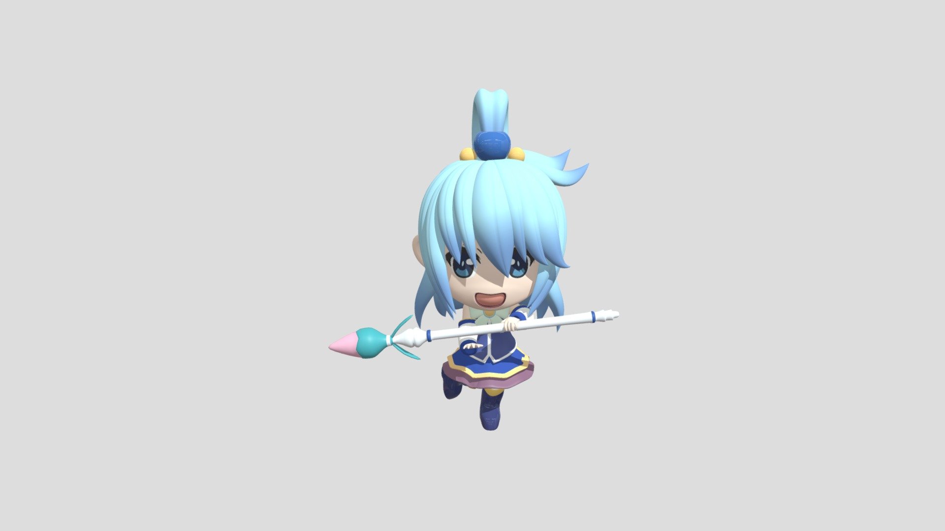 Aqua - 3D model by Izuku (@MHArules) [b881b00] - Sketchfab