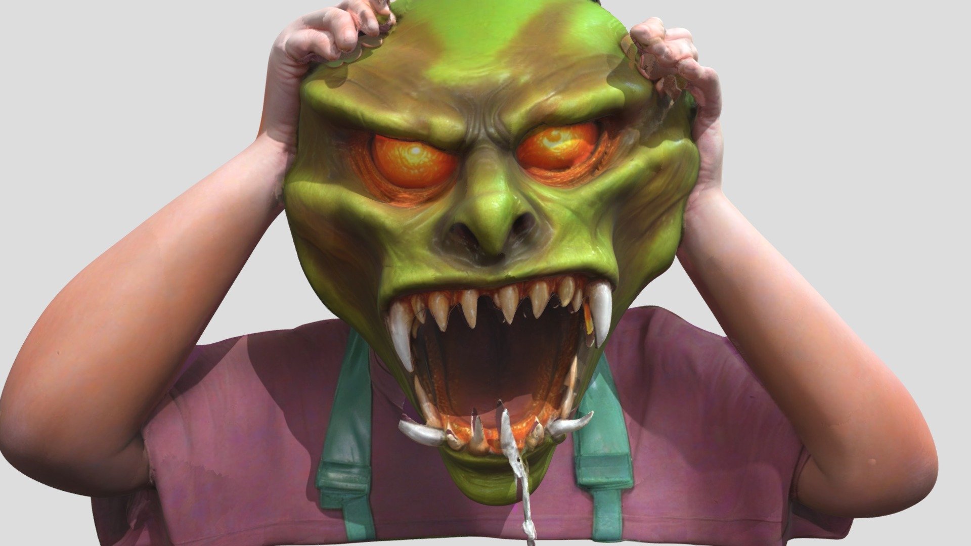 the haunted mask goosebumps - Download Free 3D model by Jayexe the ...