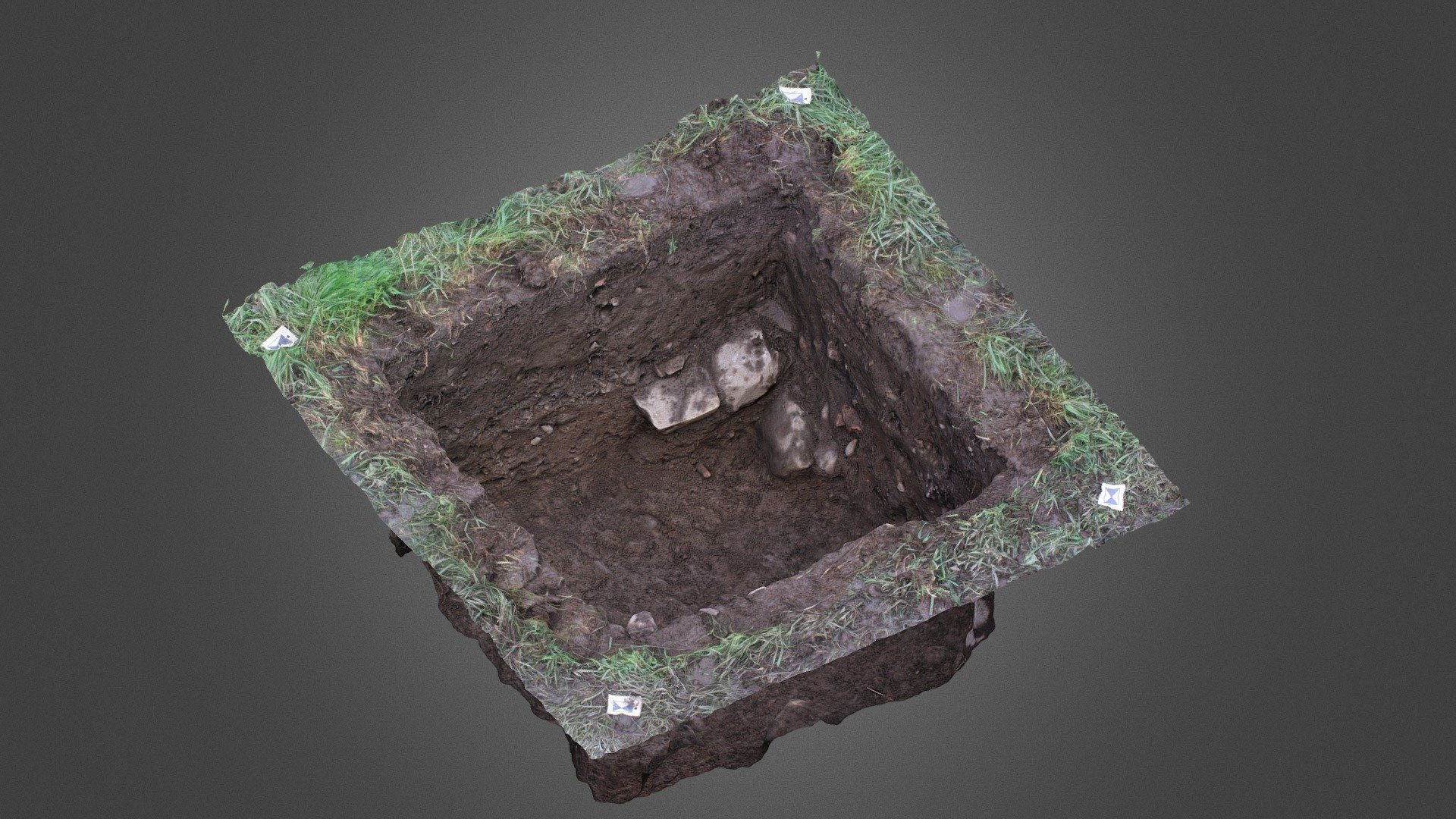 Test Pit 5 - 3D model by DigVentures [b884c16] - Sketchfab