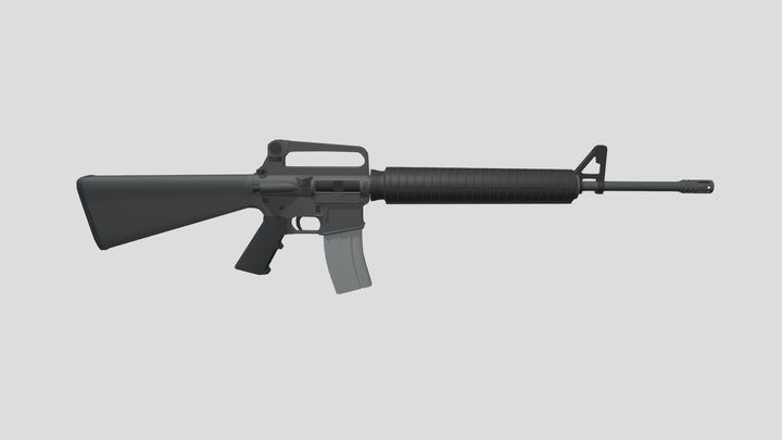 M16a1 3D models - Sketchfab