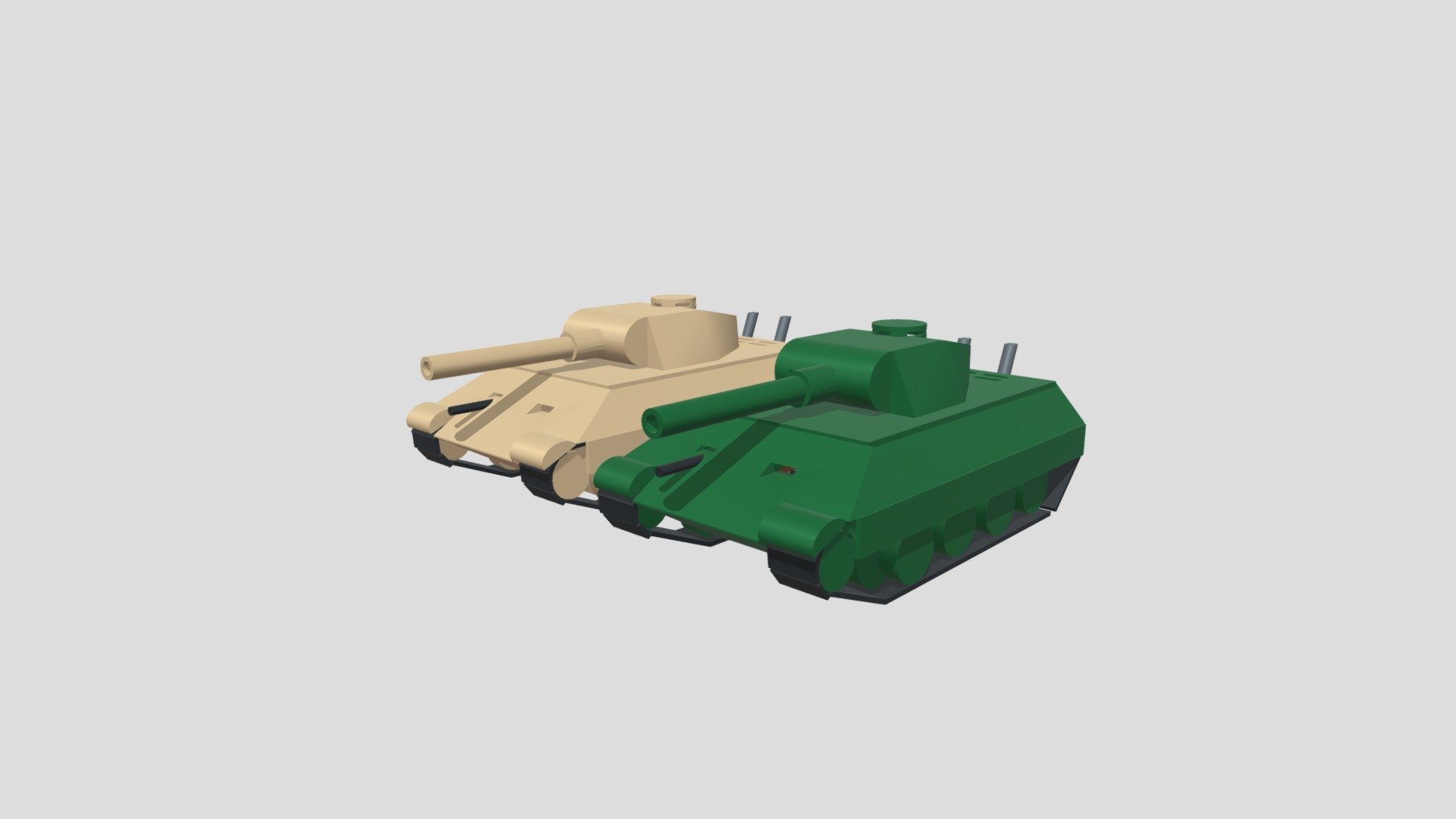 tanks - Download Free 3D model by Alan (@Alanzcool) [b8850da] - Sketchfab