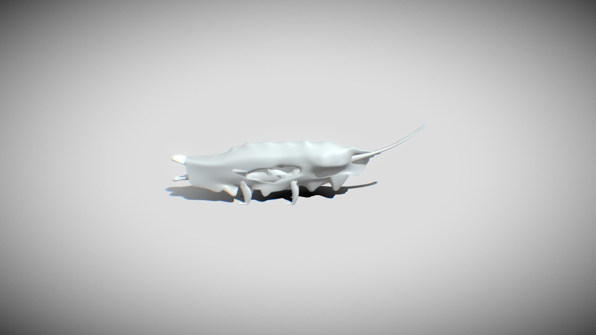 SCP-682 - Download Free 3D model by MakerRandom (@Unit299e) [b886132 ...