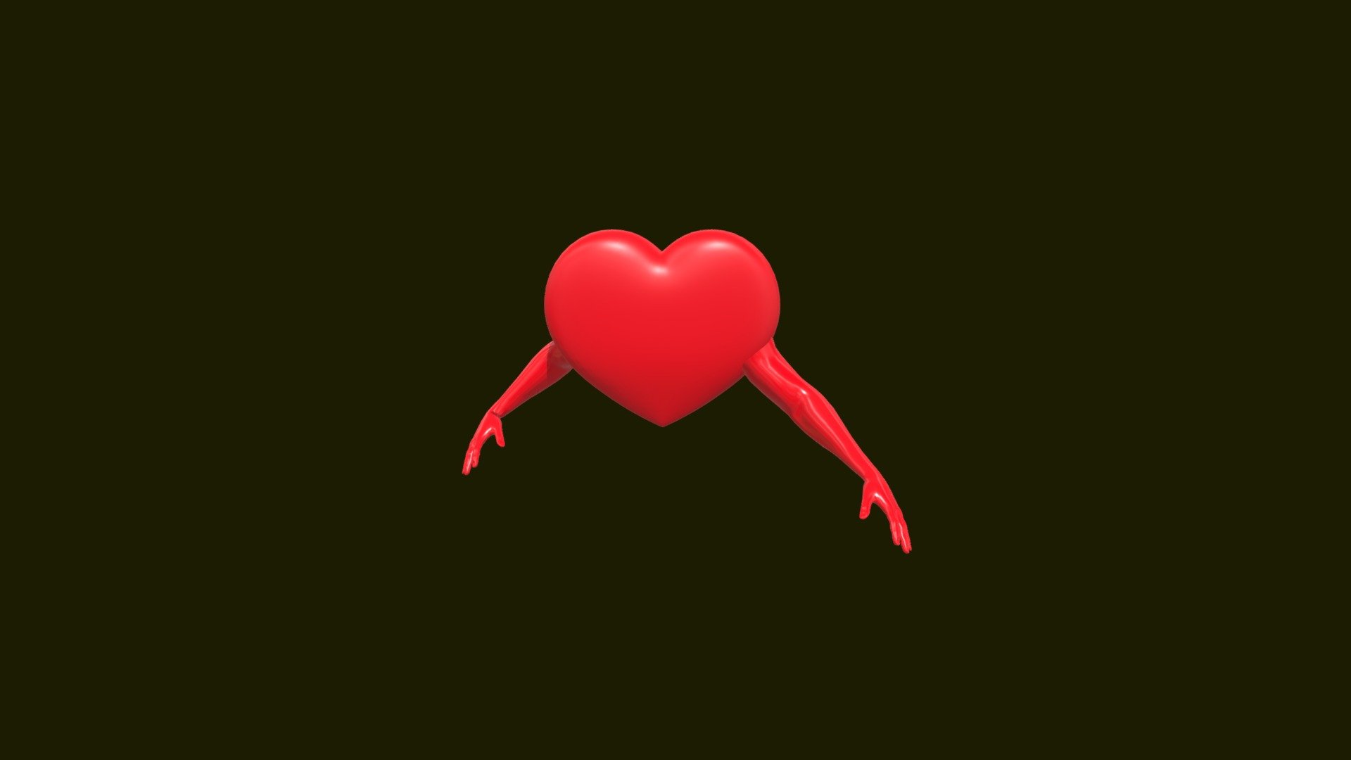 Creepy Heart boi - Download Free 3D model by Freddy (@Fre3Ddy) [b886df9 ...