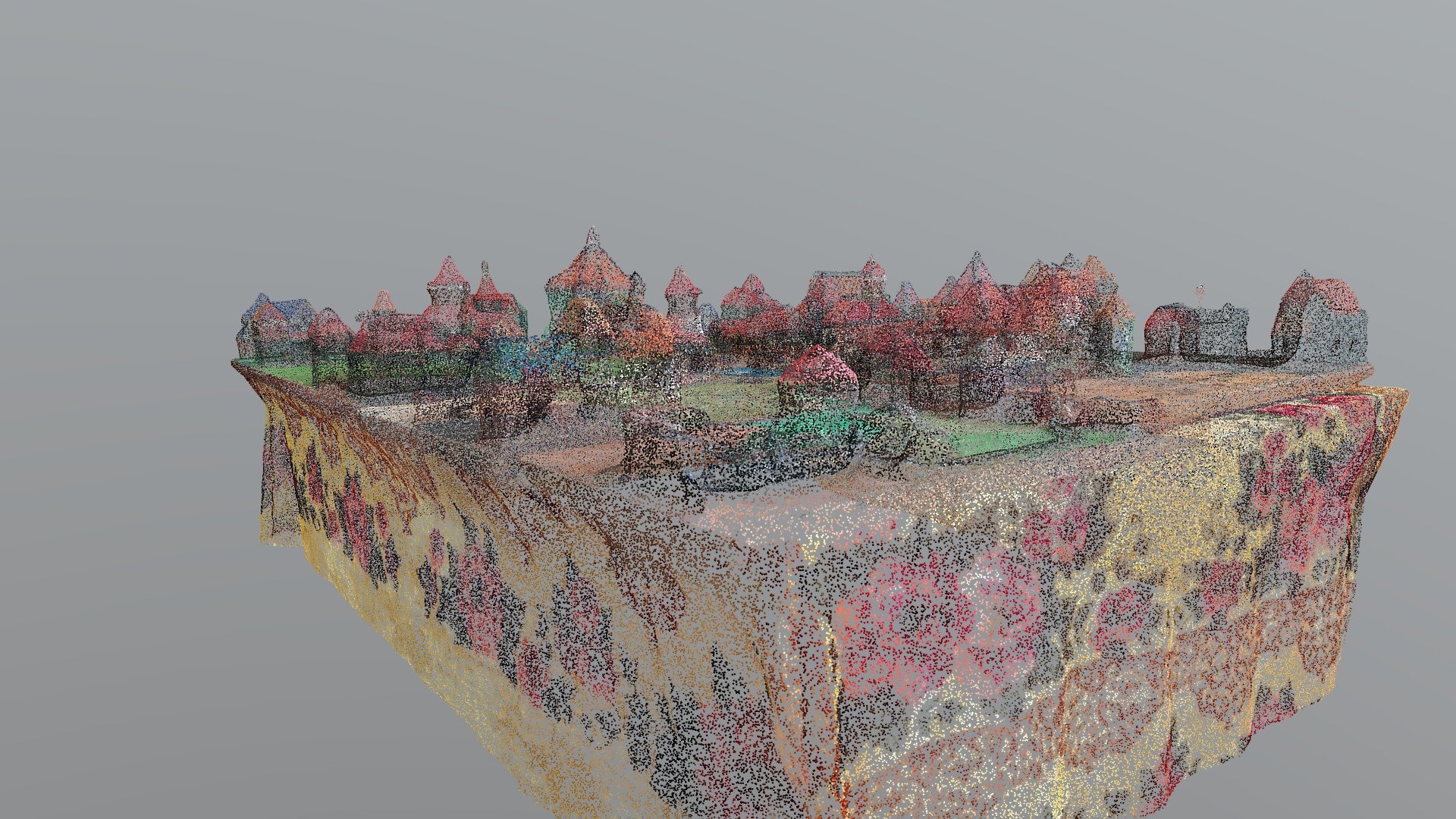 plasticine castle - point cloud - Download Free 3D model by dmk ...