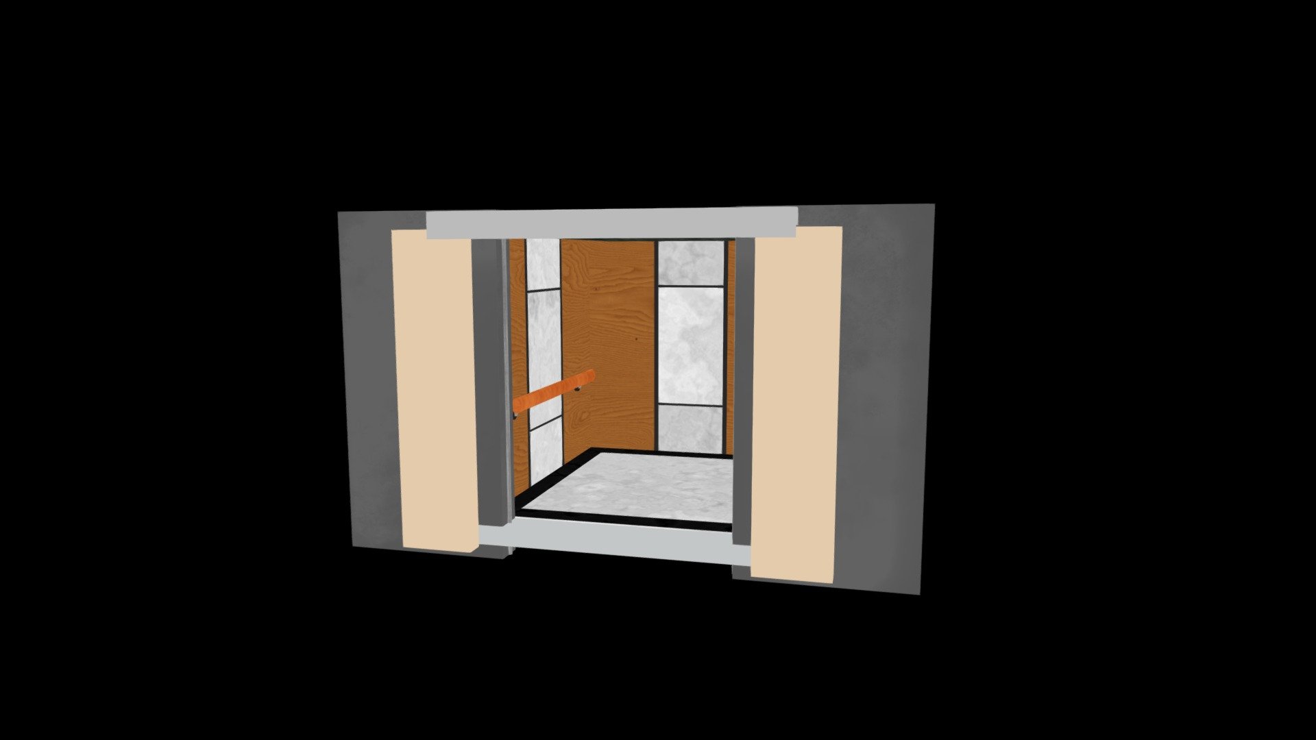 Hotel Lift (Elevator) - 3D model by ngooiwong (@ngooi1397) [b888eb7 ...