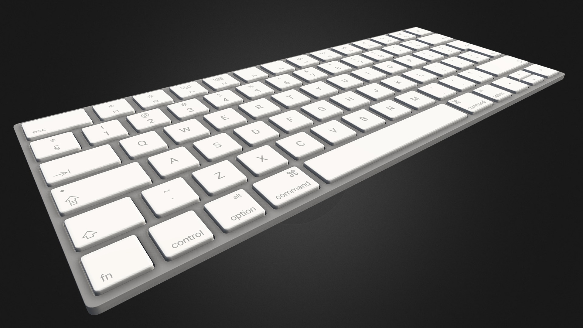 Apple Keyboard - Buy Royalty Free 3D model by cgaxis [b889ed6 ...
