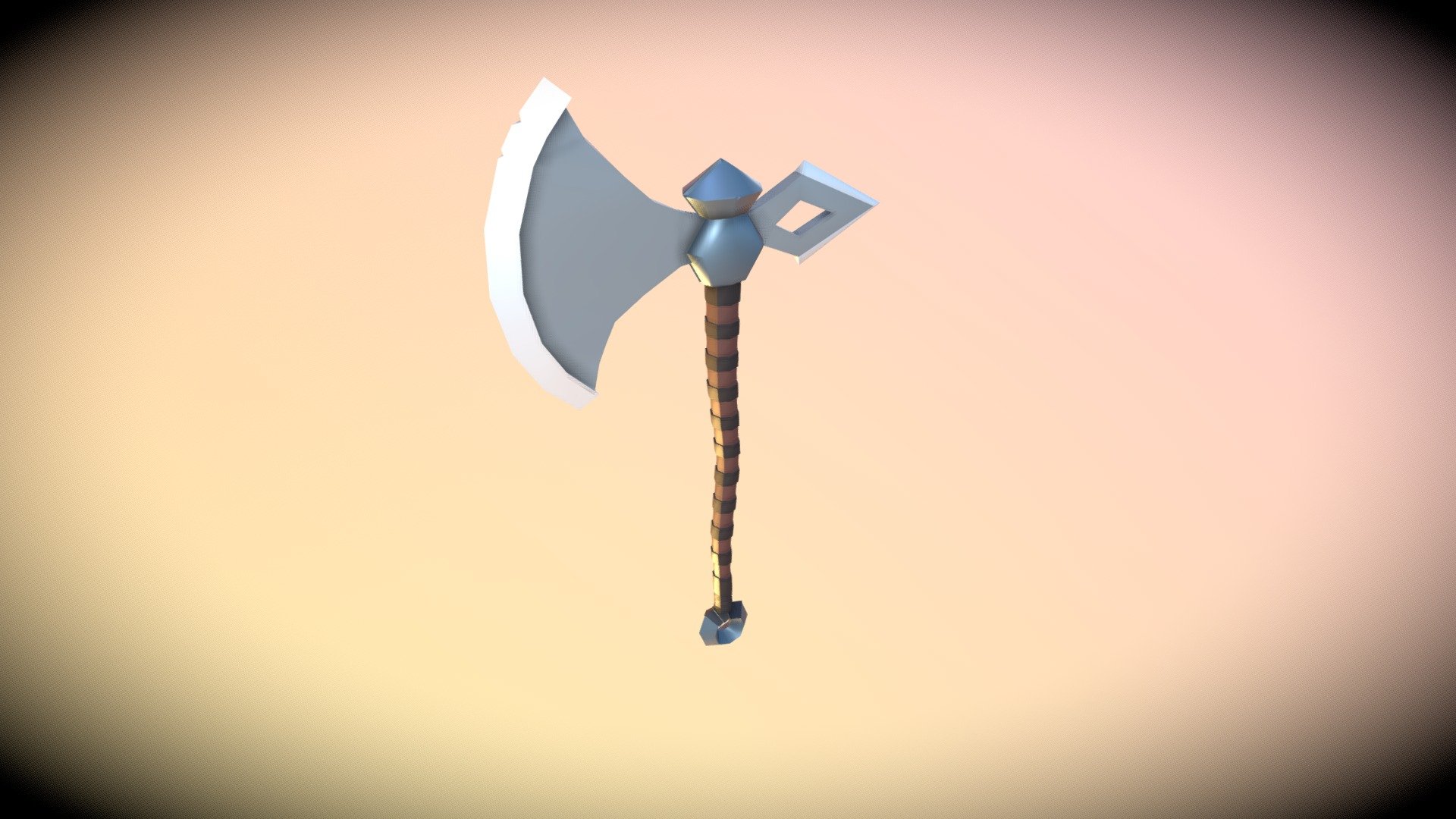 Low Poly Axe - 3D model by Arka (@ivancampana31) [b889fdf] - Sketchfab