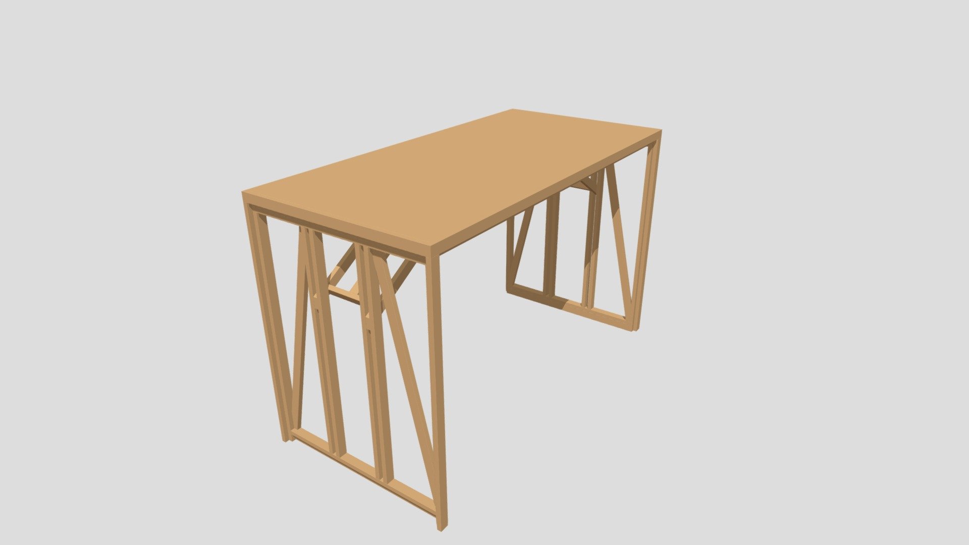 Table - Download Free 3D model by Kaedenoki Architecture Studio ...