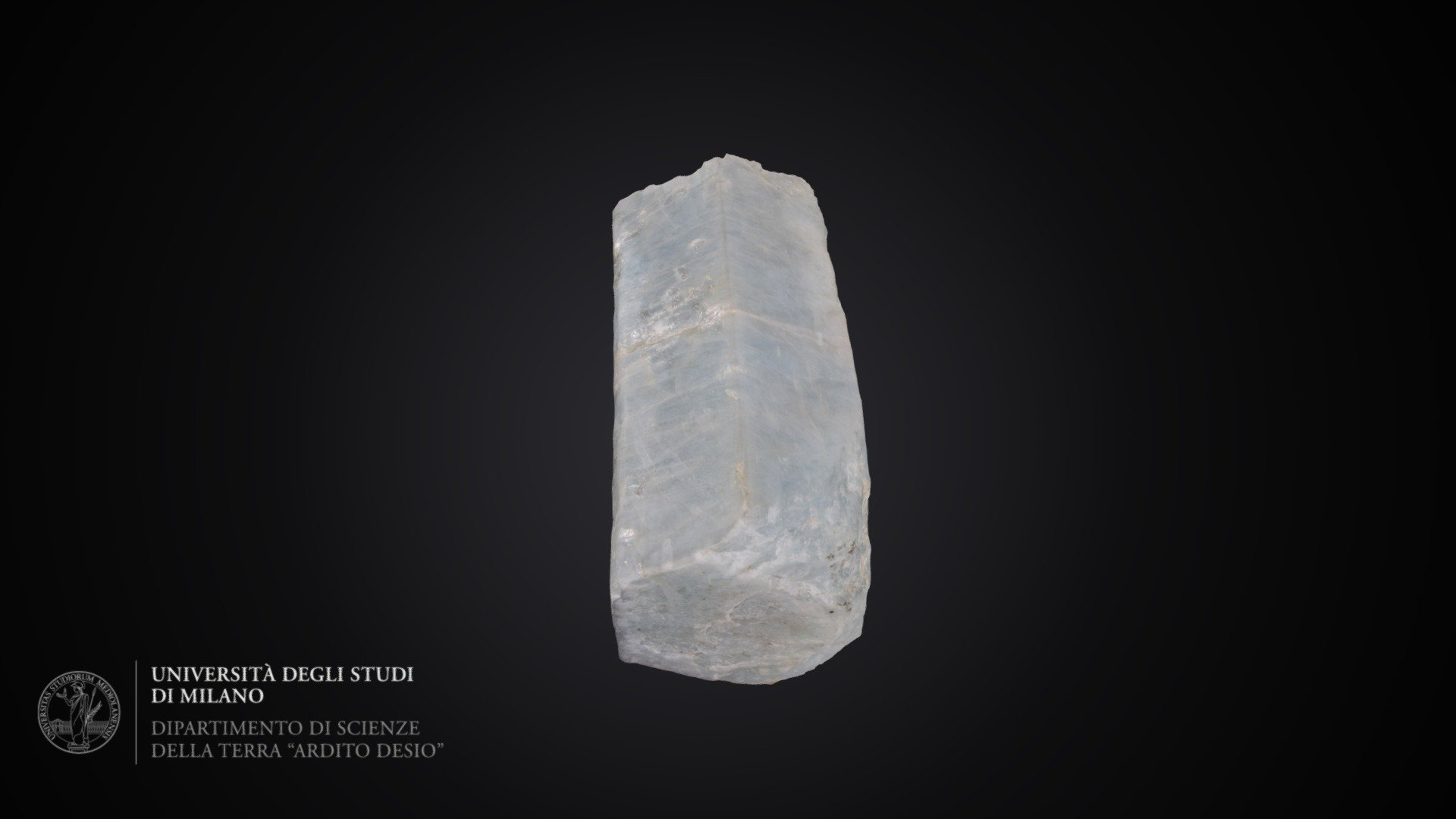Berillo - 3D model by Department of Earth Sciences "Ardito Desio ...