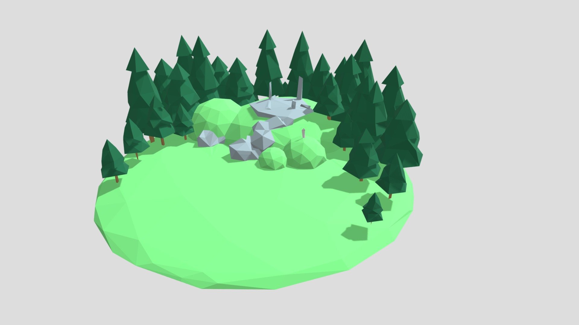 Low Poly Nature Environment MLAB - Download Free 3D model by MLAB ...