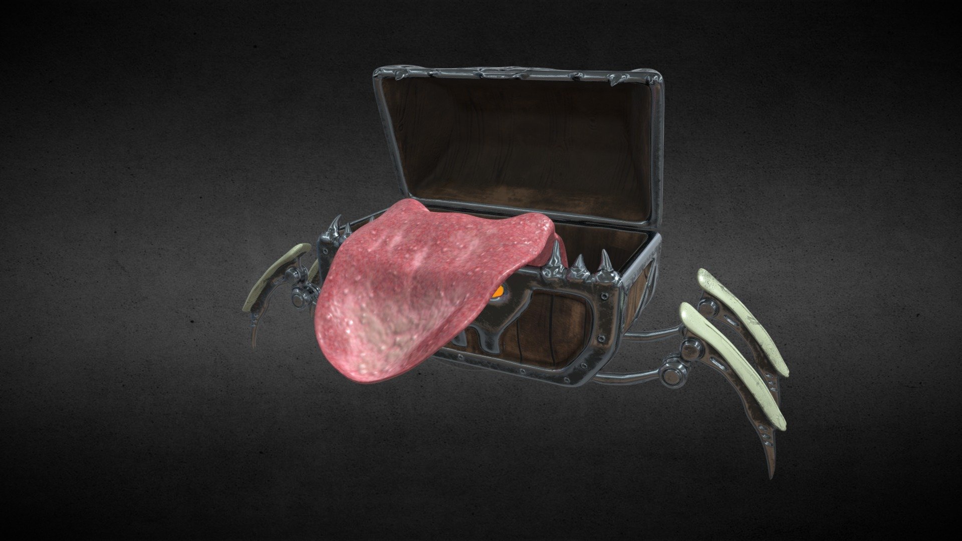 Space Age Mimic - 3D model by OhWhyArt [b88cd9e] - Sketchfab