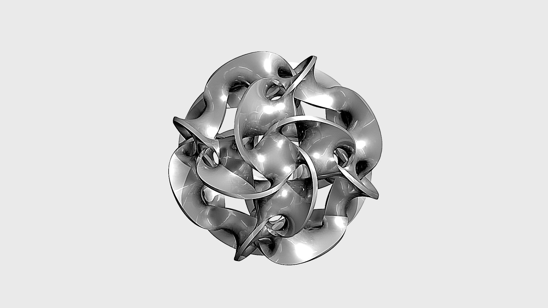 cubic_torus_knot_P3Q4 - non-orient - 3D model by lonlydrxx (@weiyiwang ...