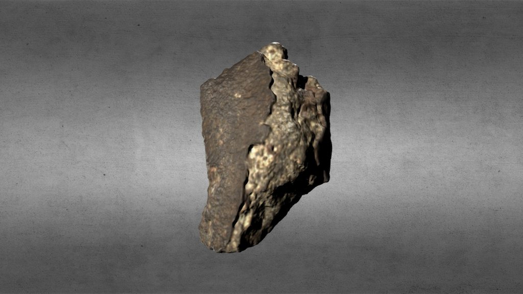 Stony Meteorite (Chondrite) - 3D model by Amgueddfa Cymru - Museum ...