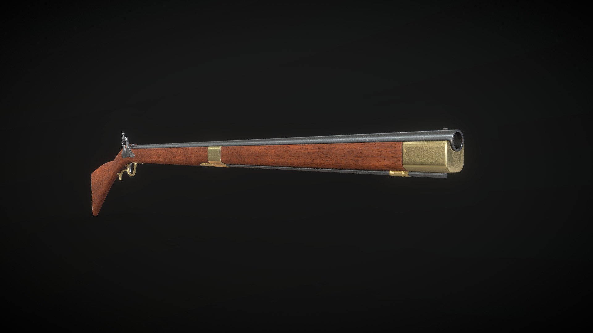 Musket - Buy Royalty Free 3D model by Rokay3D [b890f26] - Sketchfab Store