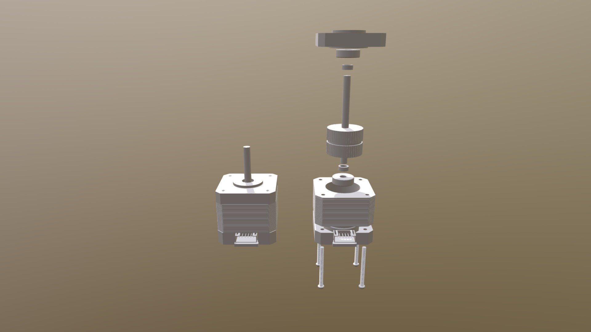 NEMA 17 Stepper Motor - 3D model by DR.DeathKitty [b891003] - Sketchfab