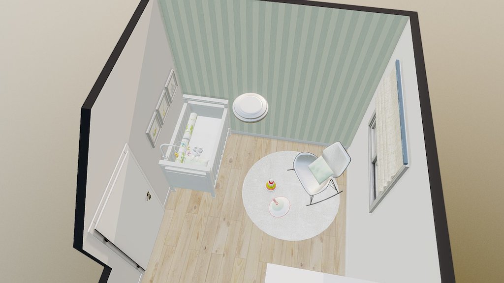 Baby Room 3 - 3D model by VisualEstate [b8927f1] - Sketchfab