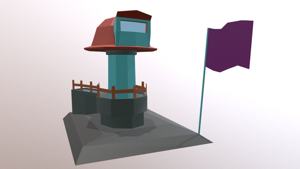 The Tower - 3D model by Pablo Abraham (@opabloabraham) [b892f2b ...