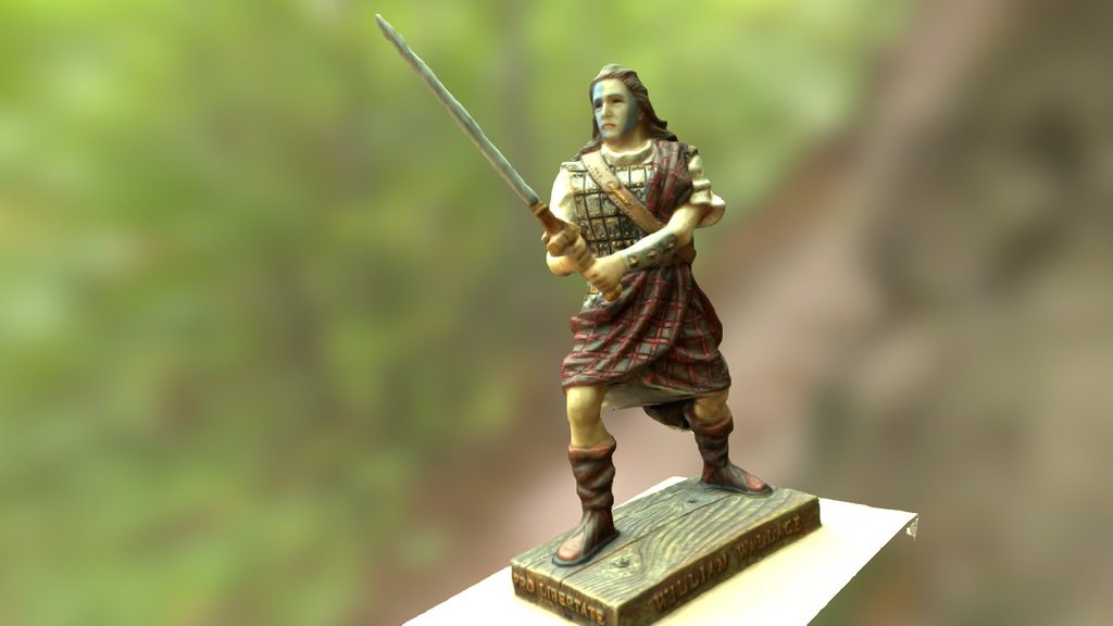 WILLIAM WALLACE FIGURA 3D - 3D model by jonathanmorenocollado [b8934d0 ...