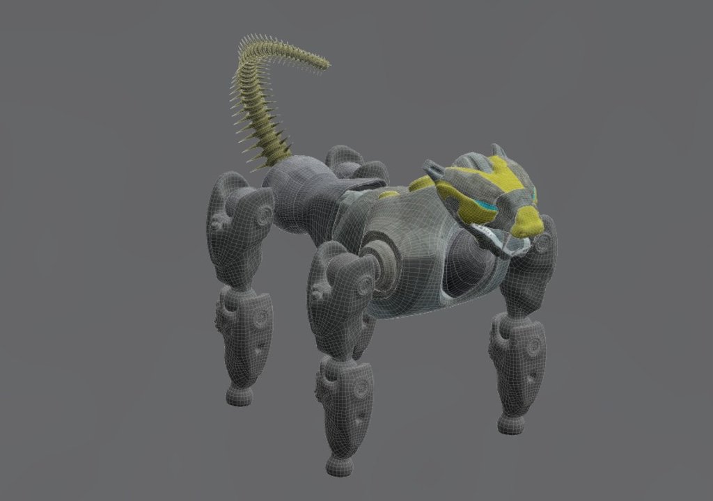 MakerTron Big Cat 'Greebo' - 3D model by martindest [b89387d] - Sketchfab