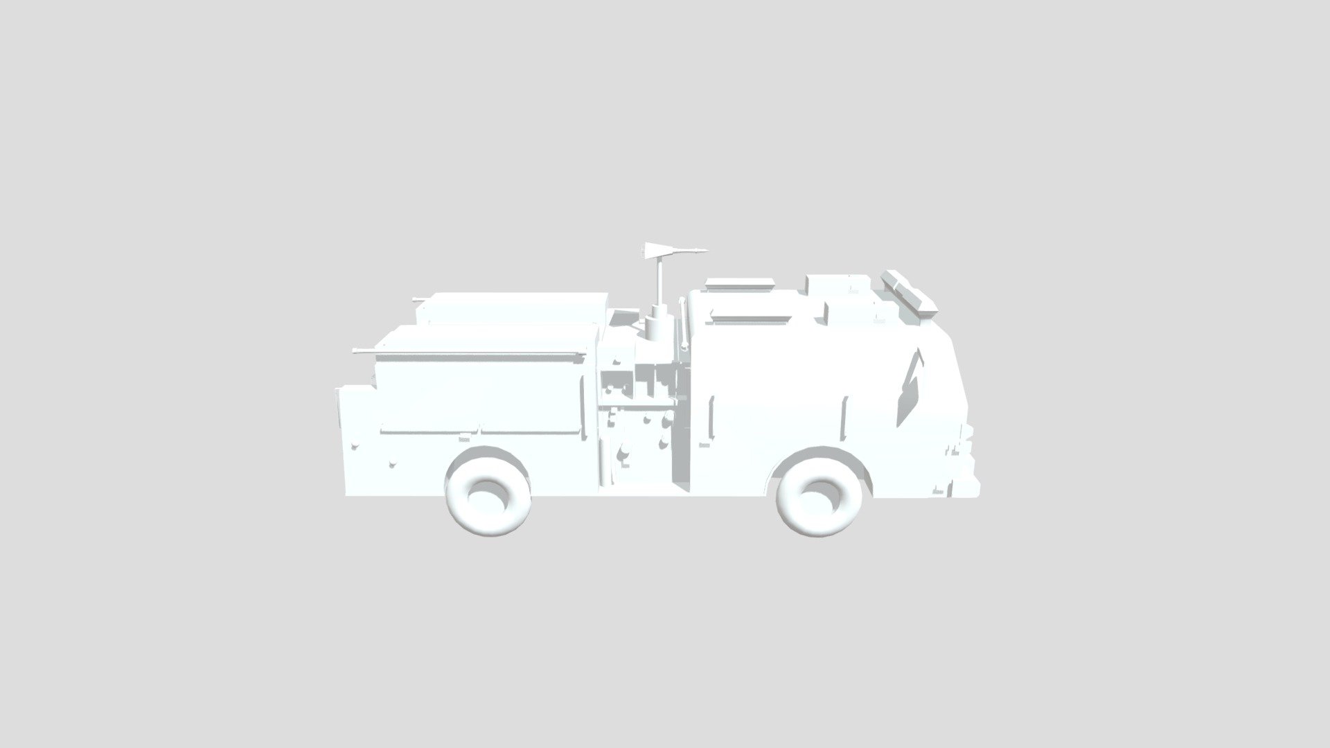 Pumper Truck / Fire Engine - Download Free 3D model by Firechu_2011 ...