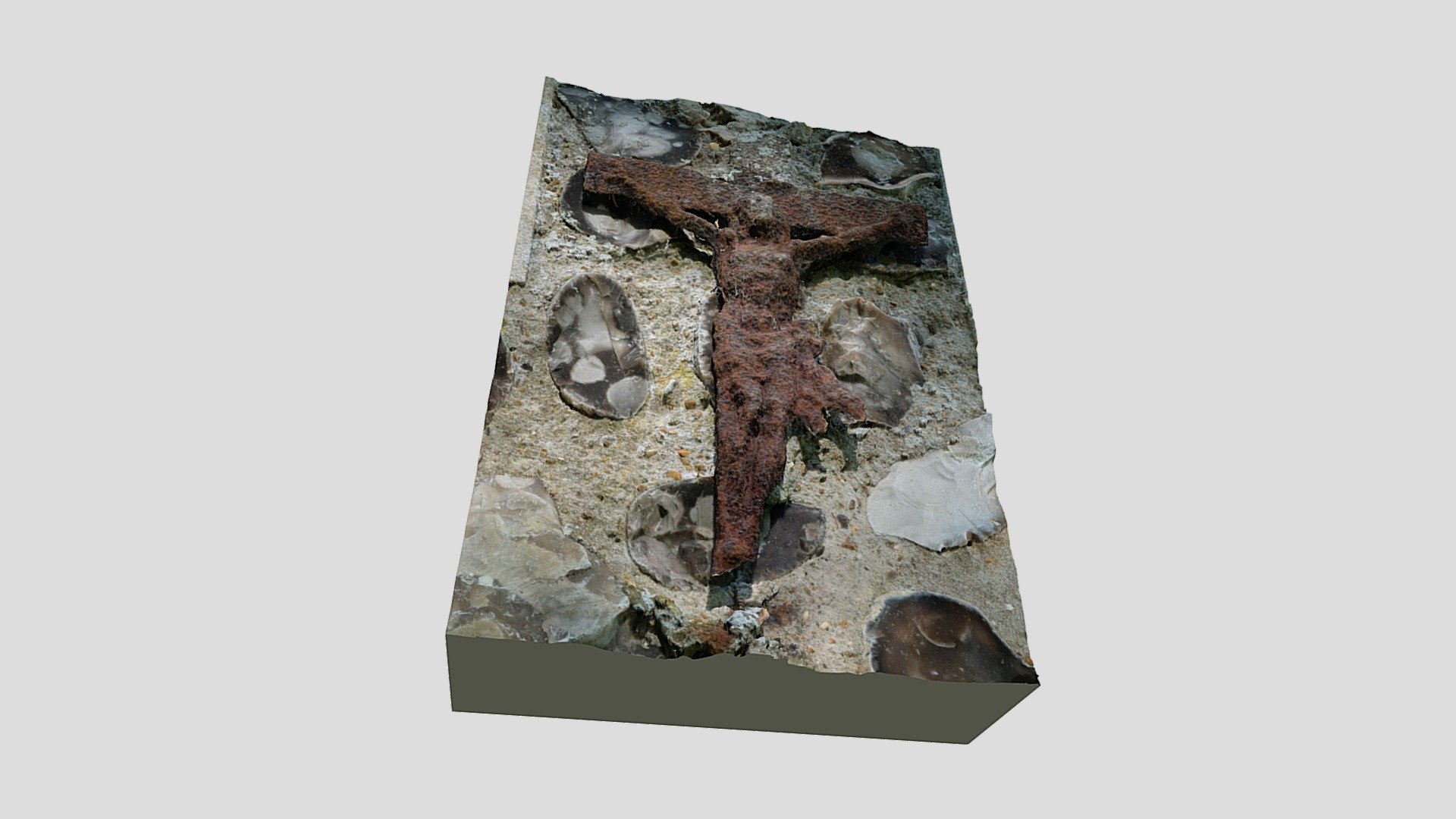 RUST CRUCIFIX DETAIL - 3D model by peterbarry [b895e28] - Sketchfab