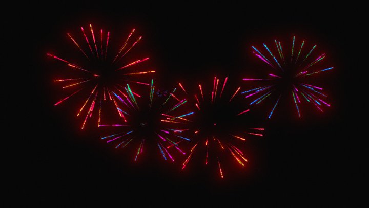 Fireworks 3D models - Sketchfab