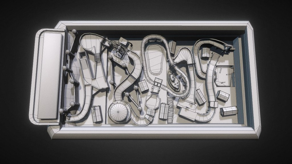 Game Table - 3D model by Philipp Hett (@philhett) [b896d1b] - Sketchfab