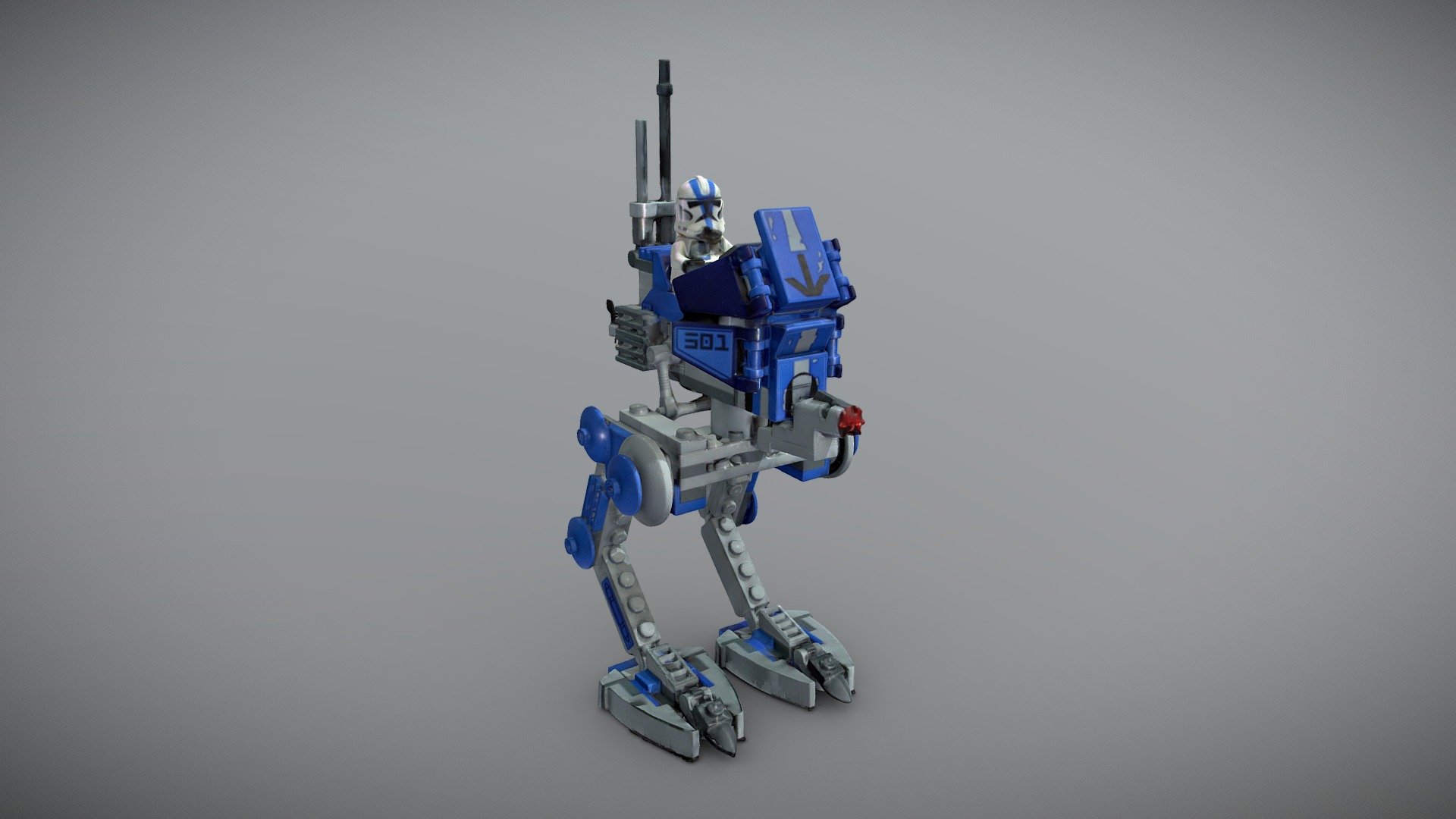 Lego Star Wars 501st AT-RT - 3D model by Antonin Morlet (@antoninmorlet ...