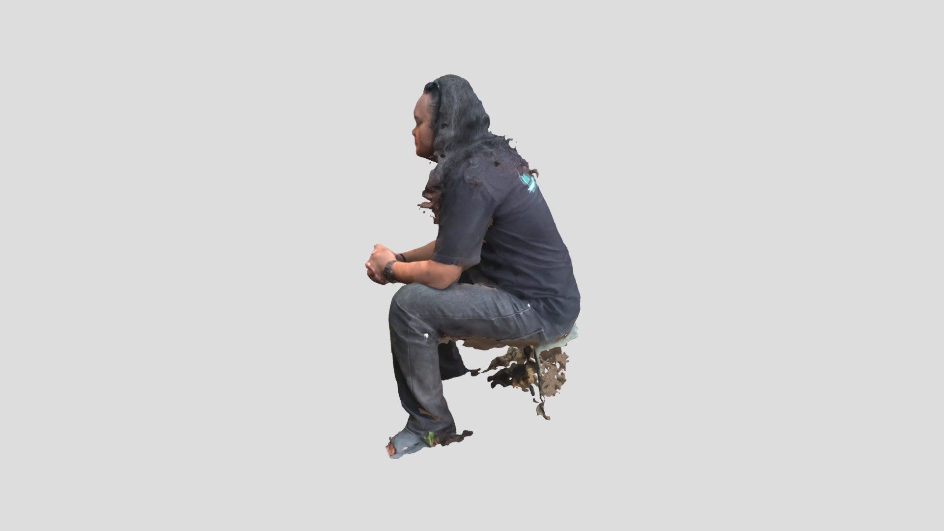 Pose duduk - 3D model by Jumiratul Hasanah (@Jumiratul) [b8972ef ...