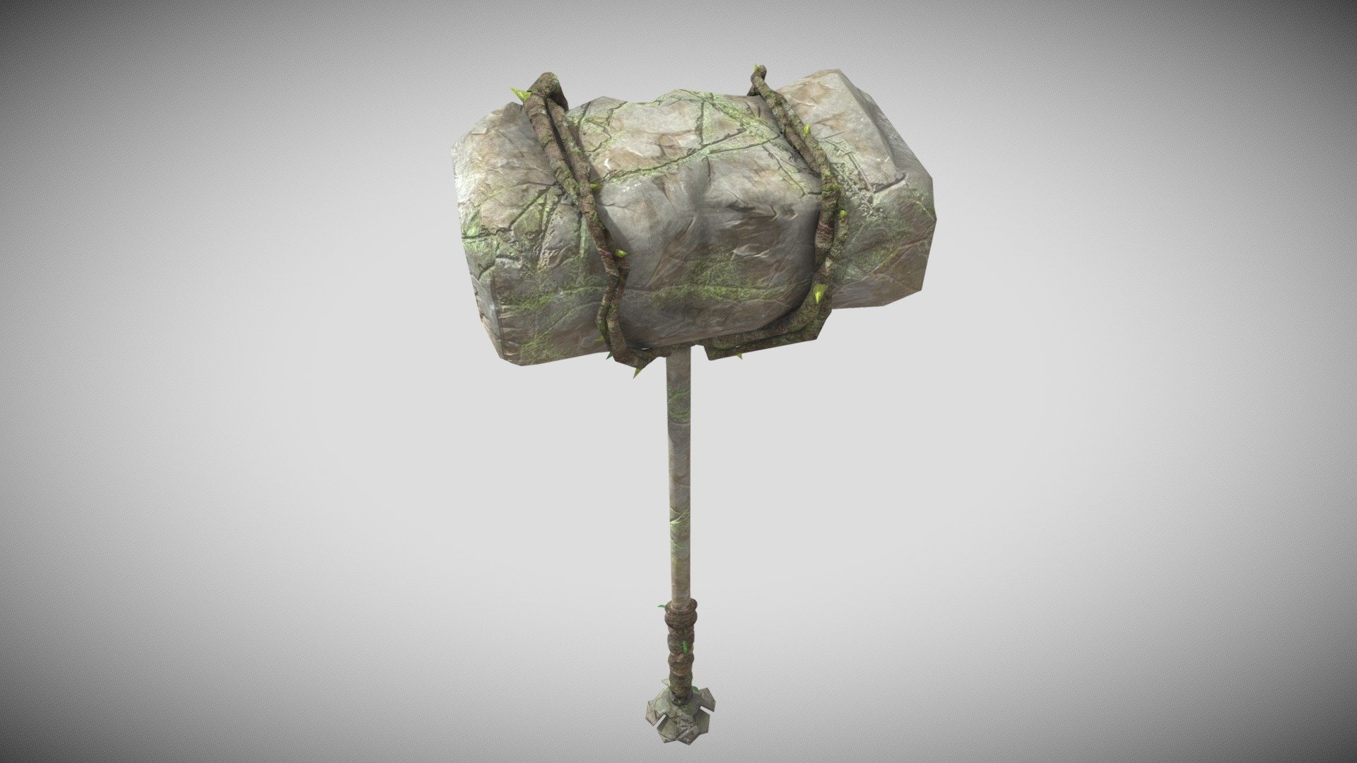 Stone Hammer - 3D model by robthenewb [b89a105] - Sketchfab
