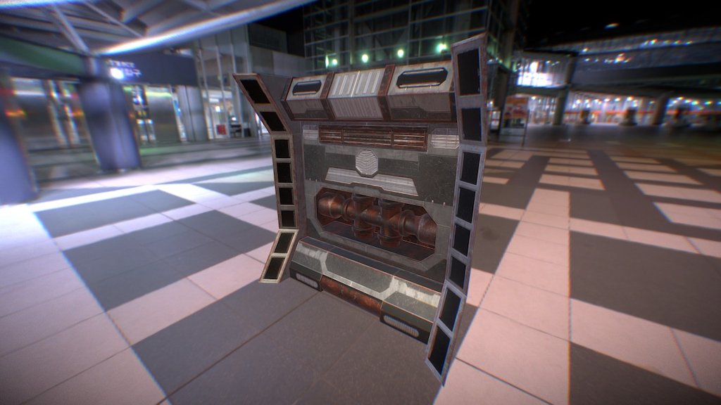 Wall 8D - 3D model by AlexanderGIN (@kohedlo3d) [b89b1e1] - Sketchfab