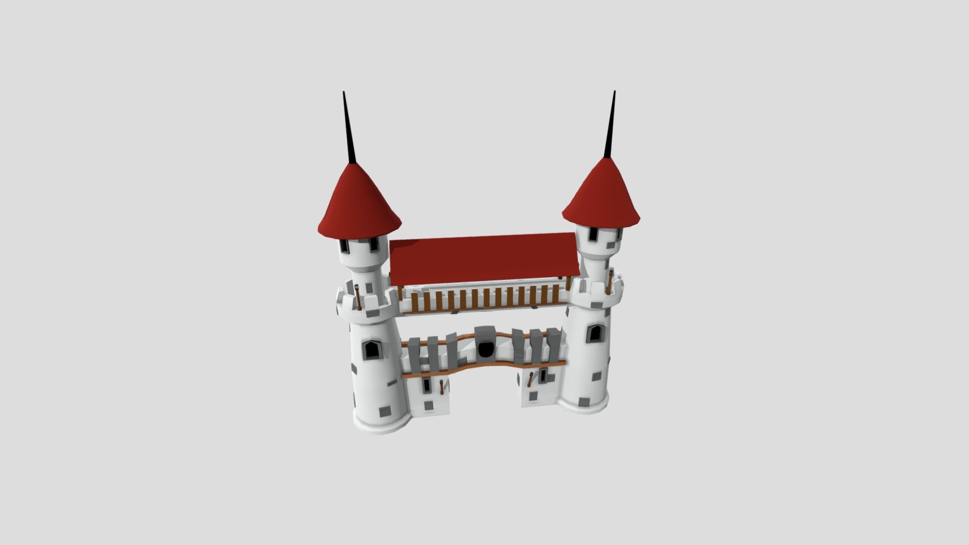 Castle - Download Free 3D model by Proximo Moralez (@pro0660) [b89b20e] - Sketchfab